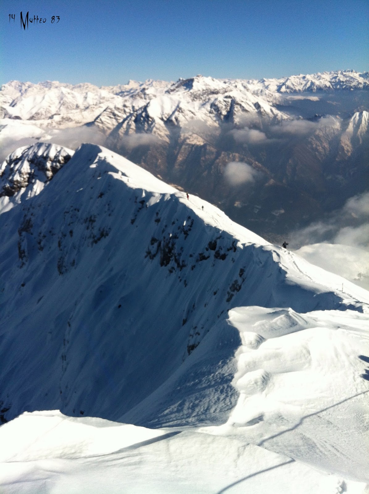 FotoMontagneLombardia: Grigna invernale 2410m