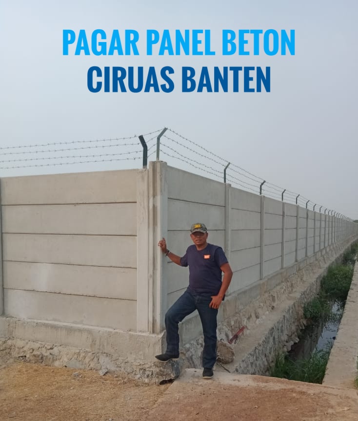 Pagar Panel Beton Ciruas Serang Banten