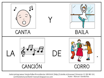 CARTILLA DE LECTURA INFANTIL : A LA RUEDA RUEDA... CANCIÓN DE CORRO