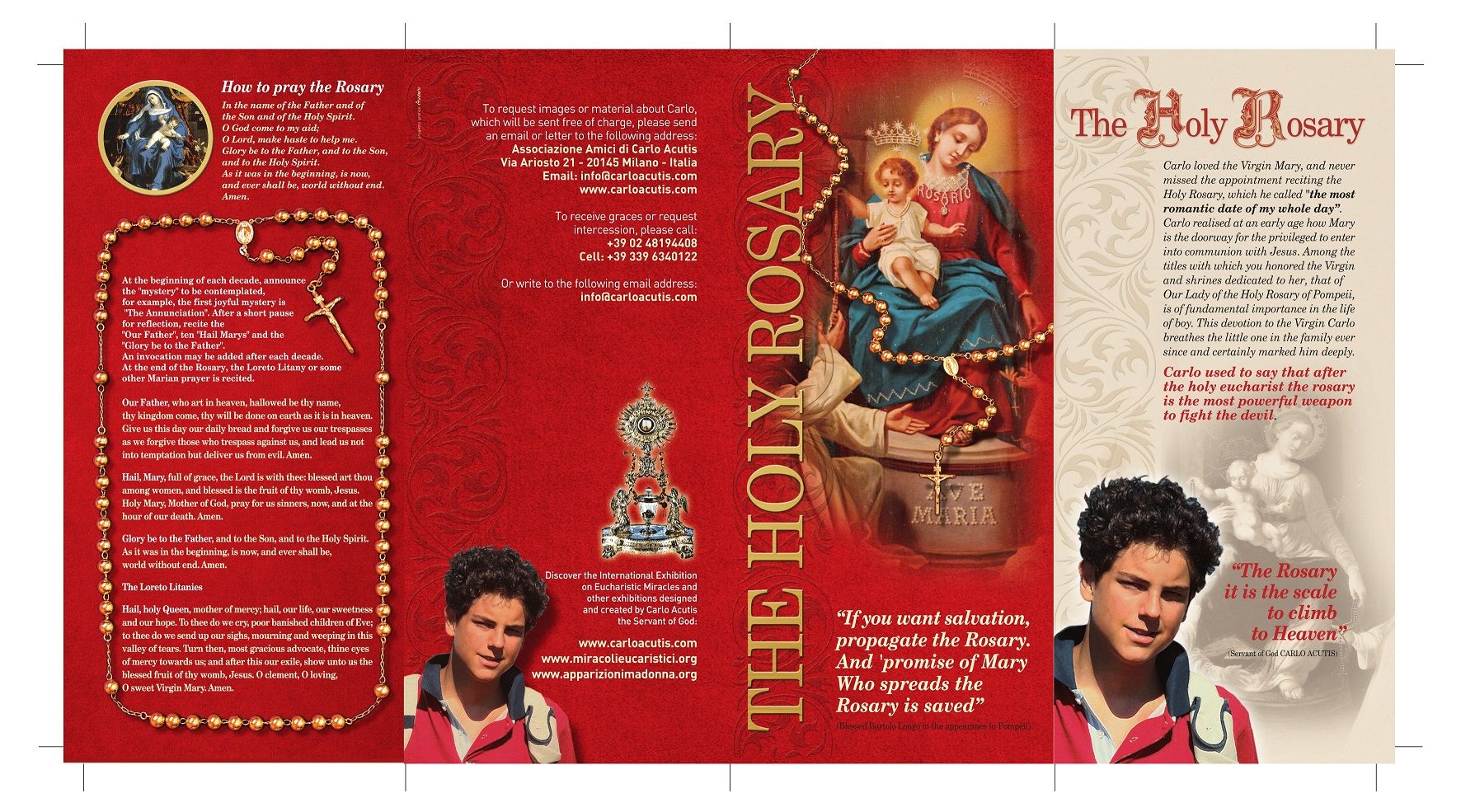 The Eucharistic Miracles of the World & Blessed Carlo Acutis Official ...