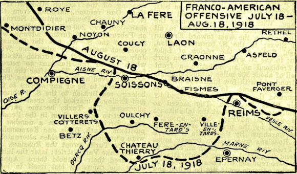 Roads to the Great War: 18 July 1918: The Aisne-Marne Counterattack ...