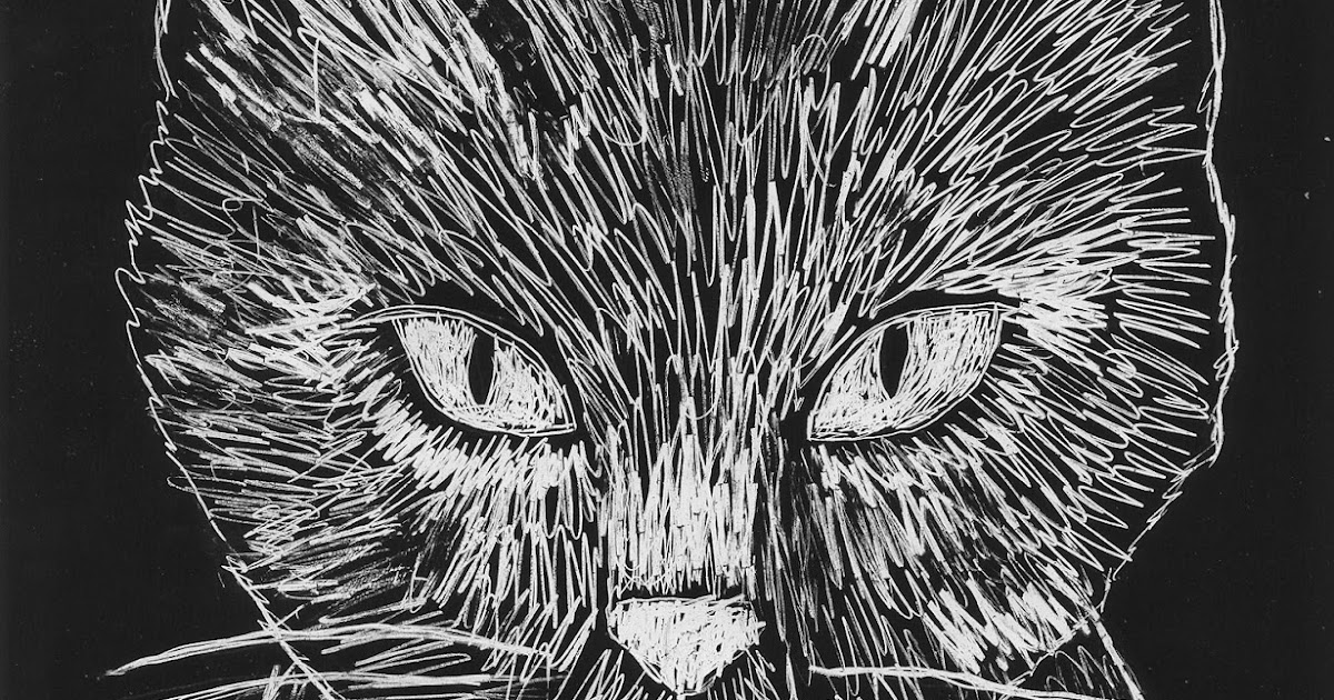 Scratch Art Cat Face | Art Projects for Kids