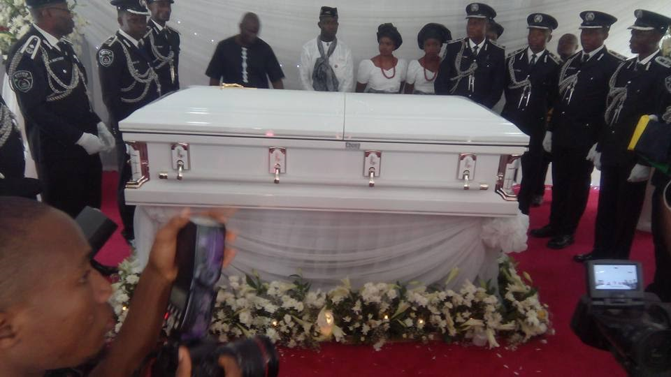 Photos from the Funeral of former IGP, Etim Okon Inyang
