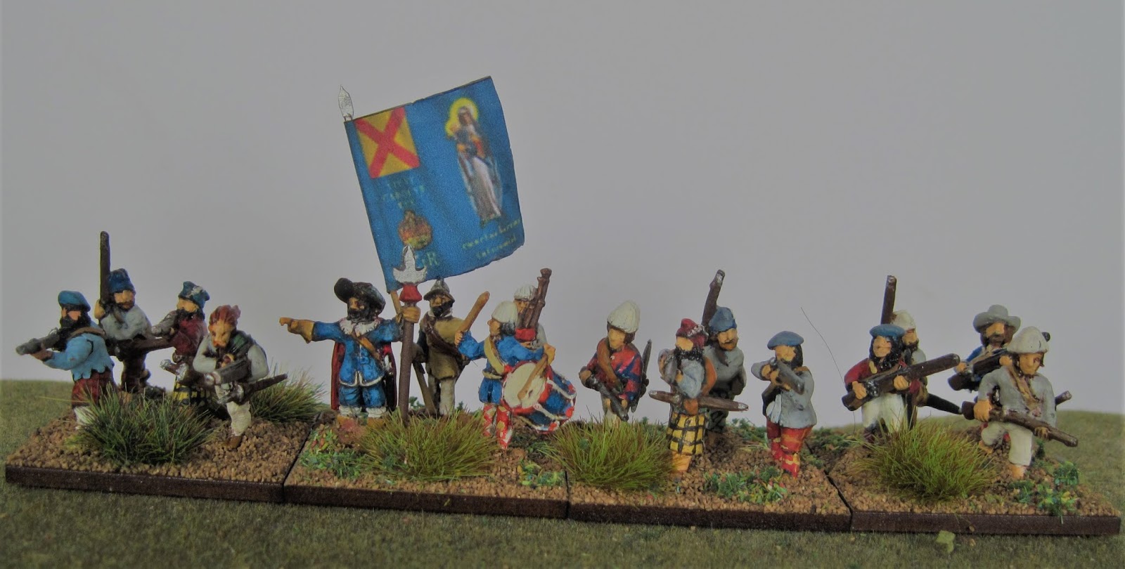 You do not know the North : Montrose's Irish Brigade in 15mm complete
