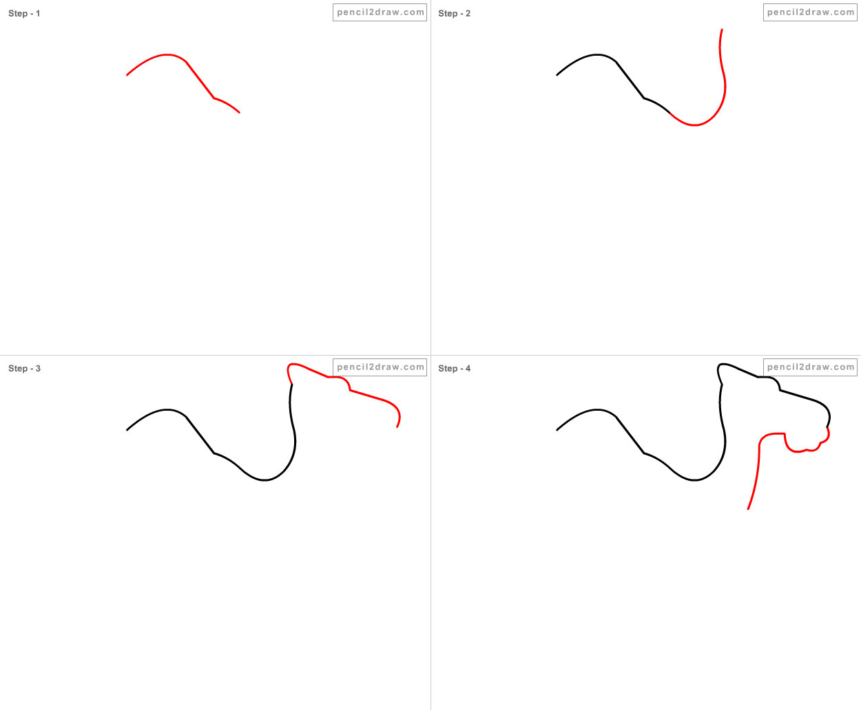 Fpencil: How to draw Cartoon camel step by step