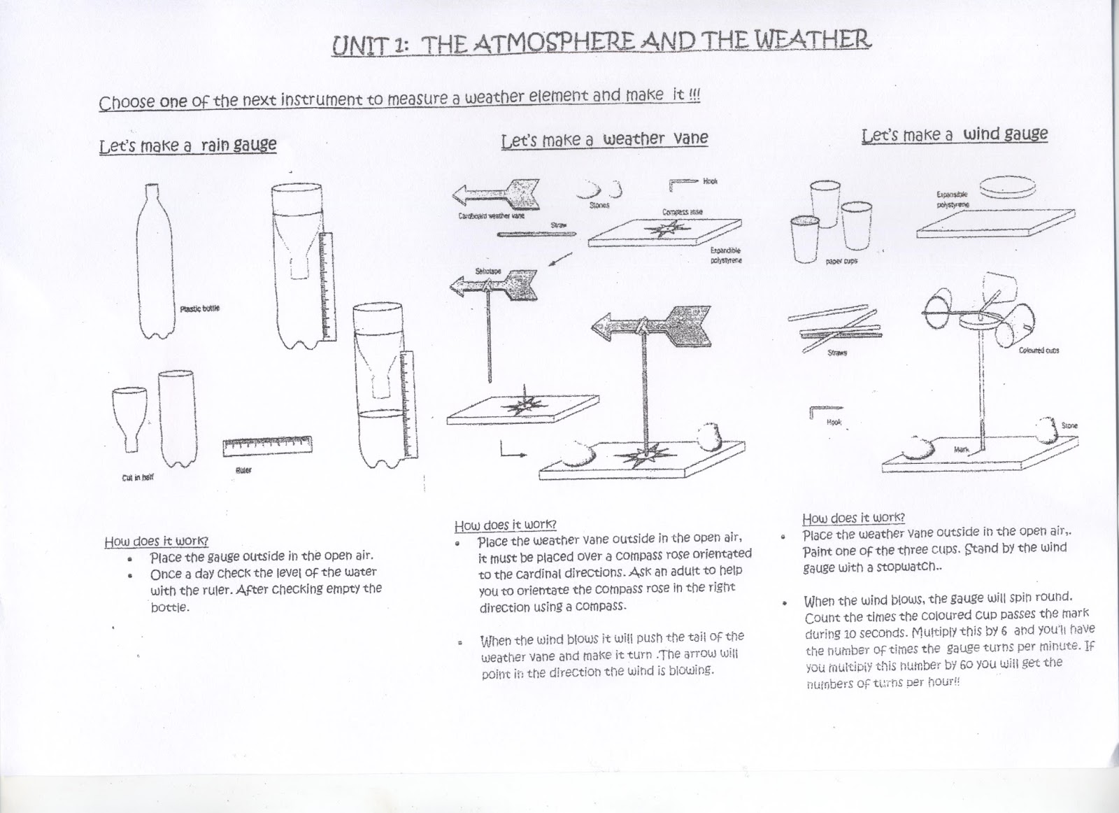 blogdeteacherAna: WEATHER INSTRUMENTS