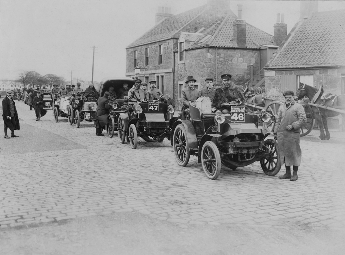Amazing Vintage Photographs of 1900 One Thousand Mile Trial | Vintage ...