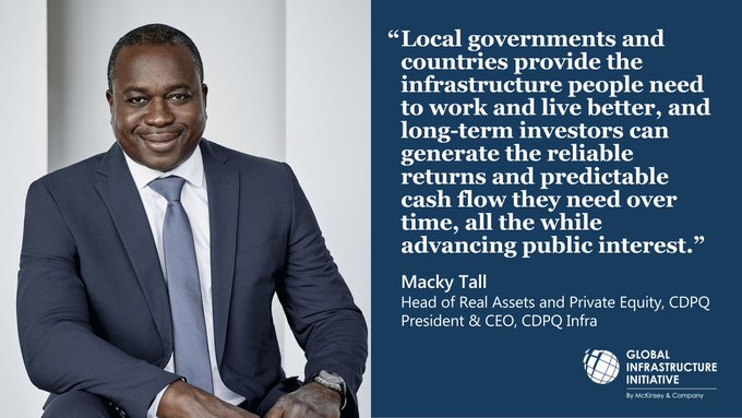 CDPQ's Macky Tall on Building Sustainable Infrastructure