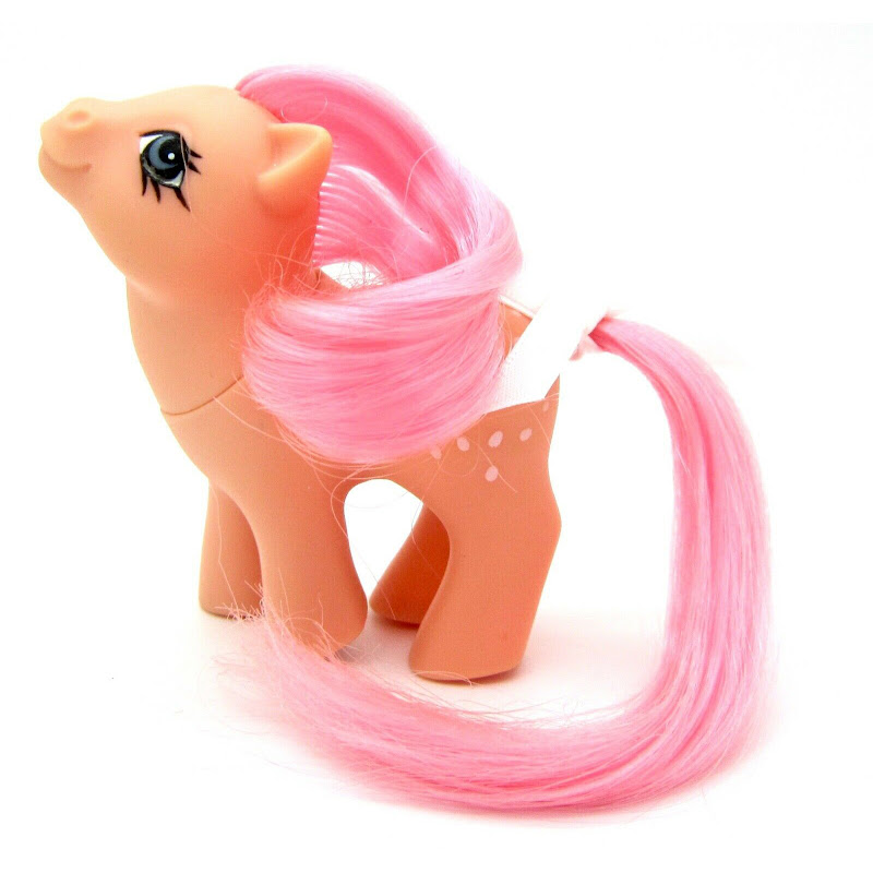 My Little Pony Baby Cotton Candy Year Three Int. Baby Ponies G1 Pony ...