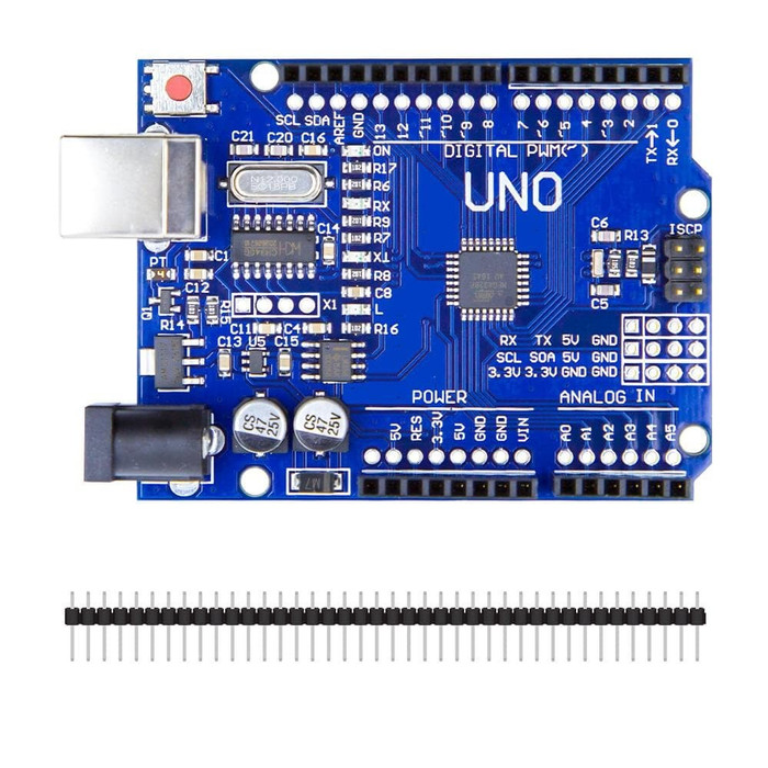 SENSOR: uC Arduino terhubung ke I/O