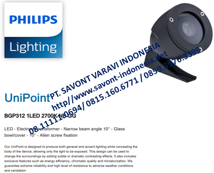 BGP312 1LED 2700K NB GG | DISTRIBUTOR RESMI LAMPU PHILIPS