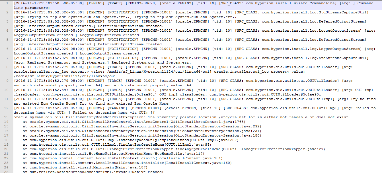 Exploits In Hyperion Reading A Hyperion Epm Install Log Files And Checking The Time Taken To