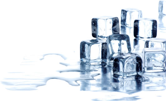 How does an ice cube melts?: How does an ice cube melts?