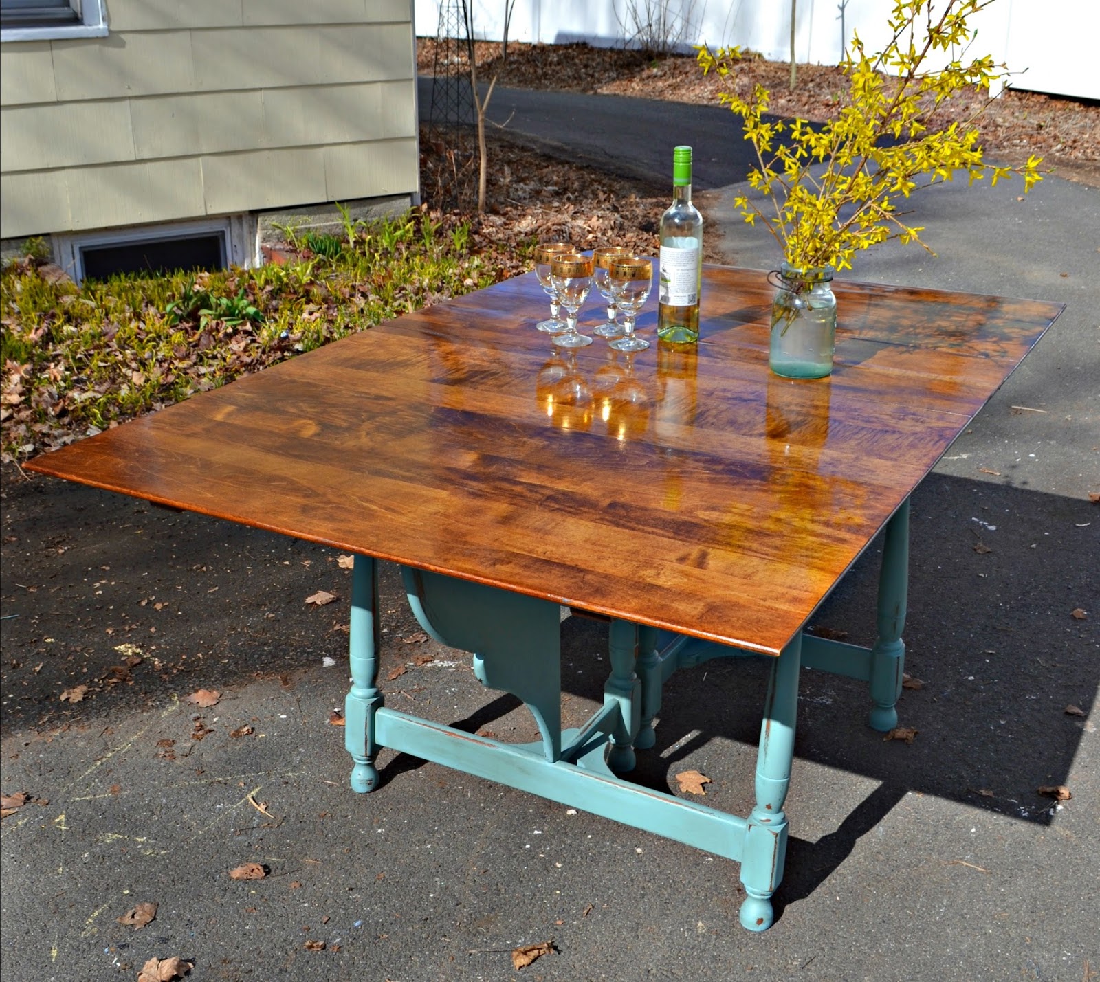 Heir and Space: A Solid Maple Dining Table