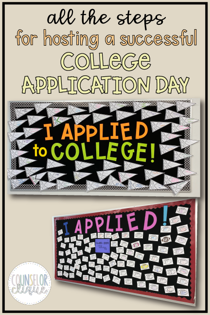 All the Steps for Hosting a Successful College Application Day ...