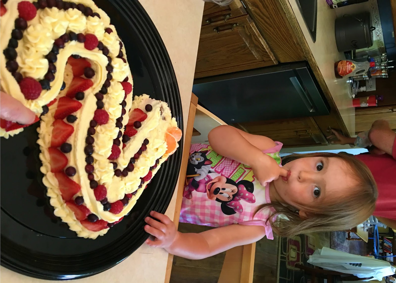 Jo and Sue: 2nd Birthday Cake (Number Two Cake)