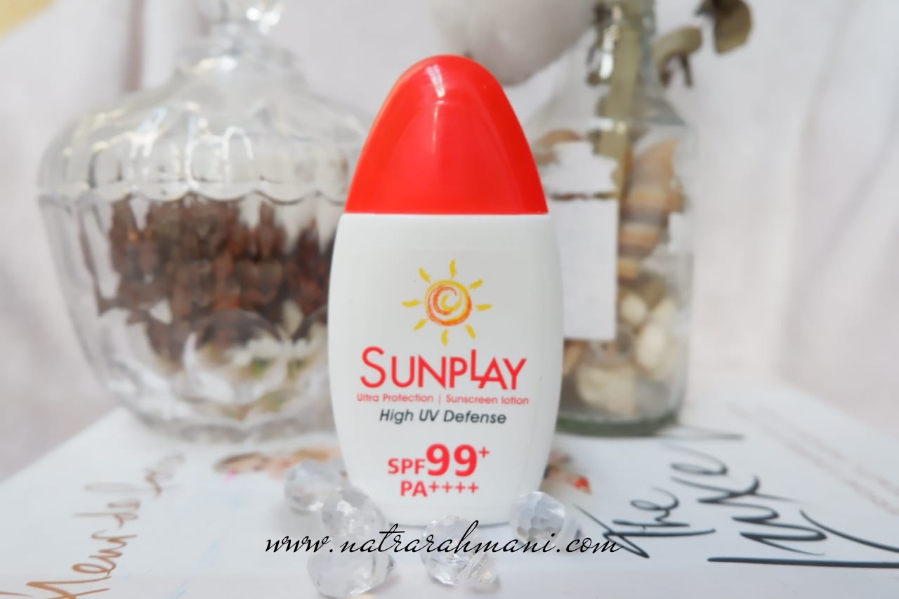 REVIEW SUNPLAY SUNSCREEN LOTION SPF99+PA++++ / Natrarahmani