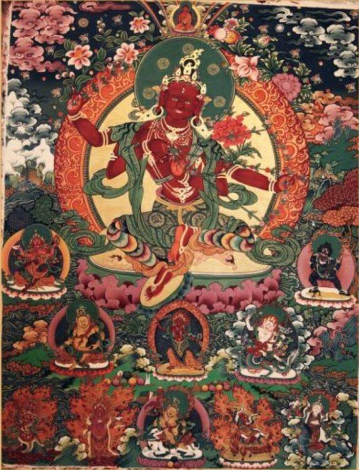 TARA: Red Tara from Drikung Terton Osel Dorje or Ati Terton tradition