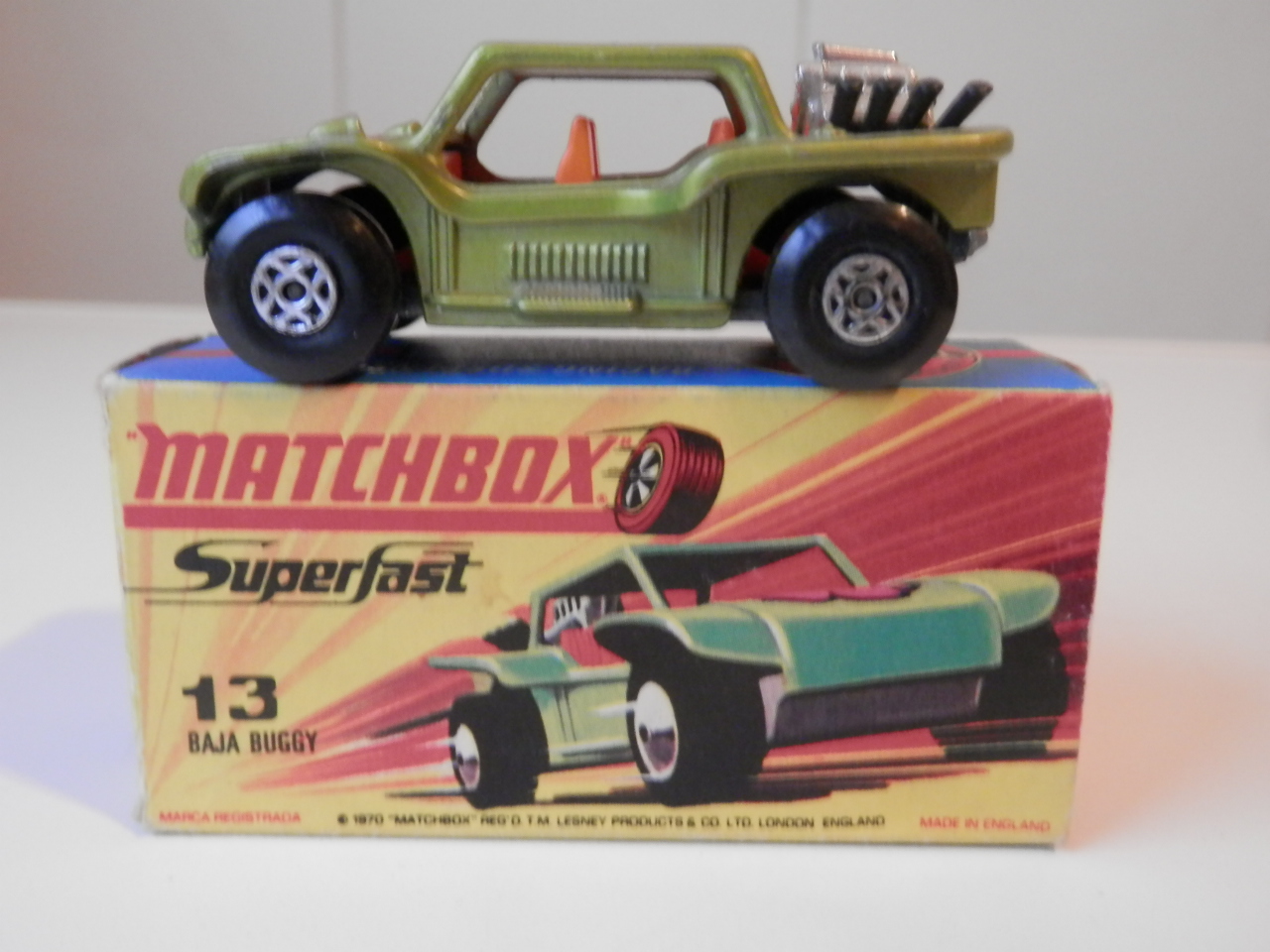 EDUARDO ASCANIO MIS MATCHBOX: Nº 13-B BAJA BUGGY