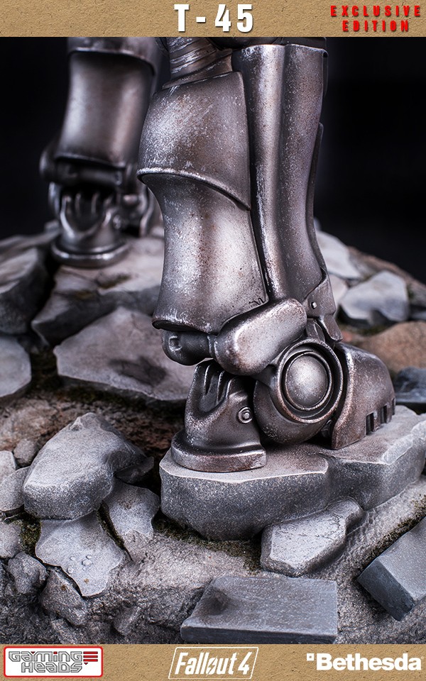 Fallout 4 - T-45 Regular Statue & Exclusive Statue 1/4 (Gaming Heads)