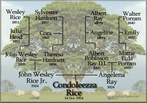 Robinson Genealogy: Condoleezza and Susan Rice? Match Found! The Rice ...