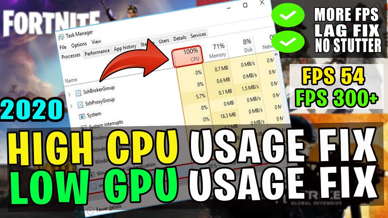 How To Fix High CPU Usage Low GPU Usage And Increase FPS While Playing how-to-fix-high-cpu-usage-low-gpu-usage-and-increase-fps-while-playing