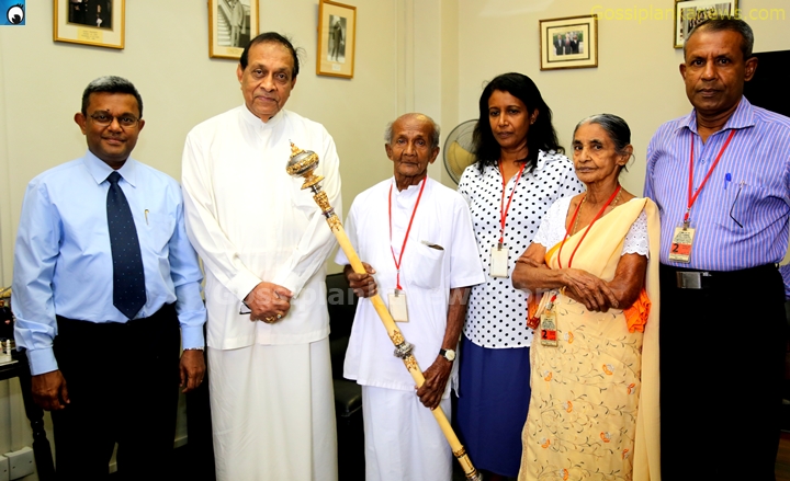 Moment when Speaker gave permission to Piyatilleka who created the ...