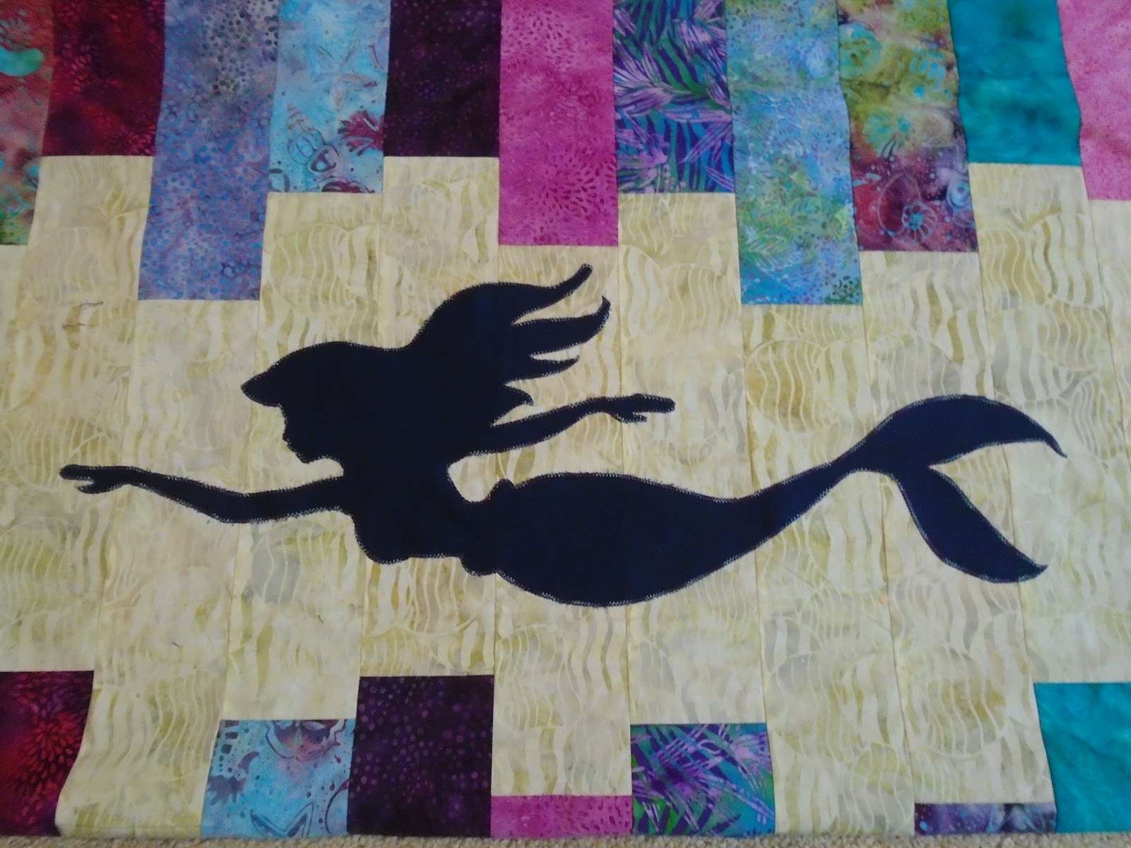 Little Bunny Quilts: Mystical Mermaid {Finished}