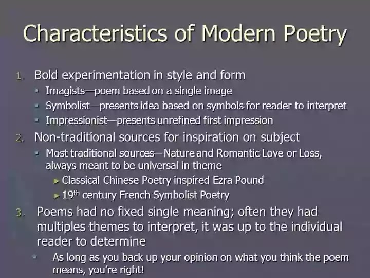 Modernism Poetry: Auden Group of Poets