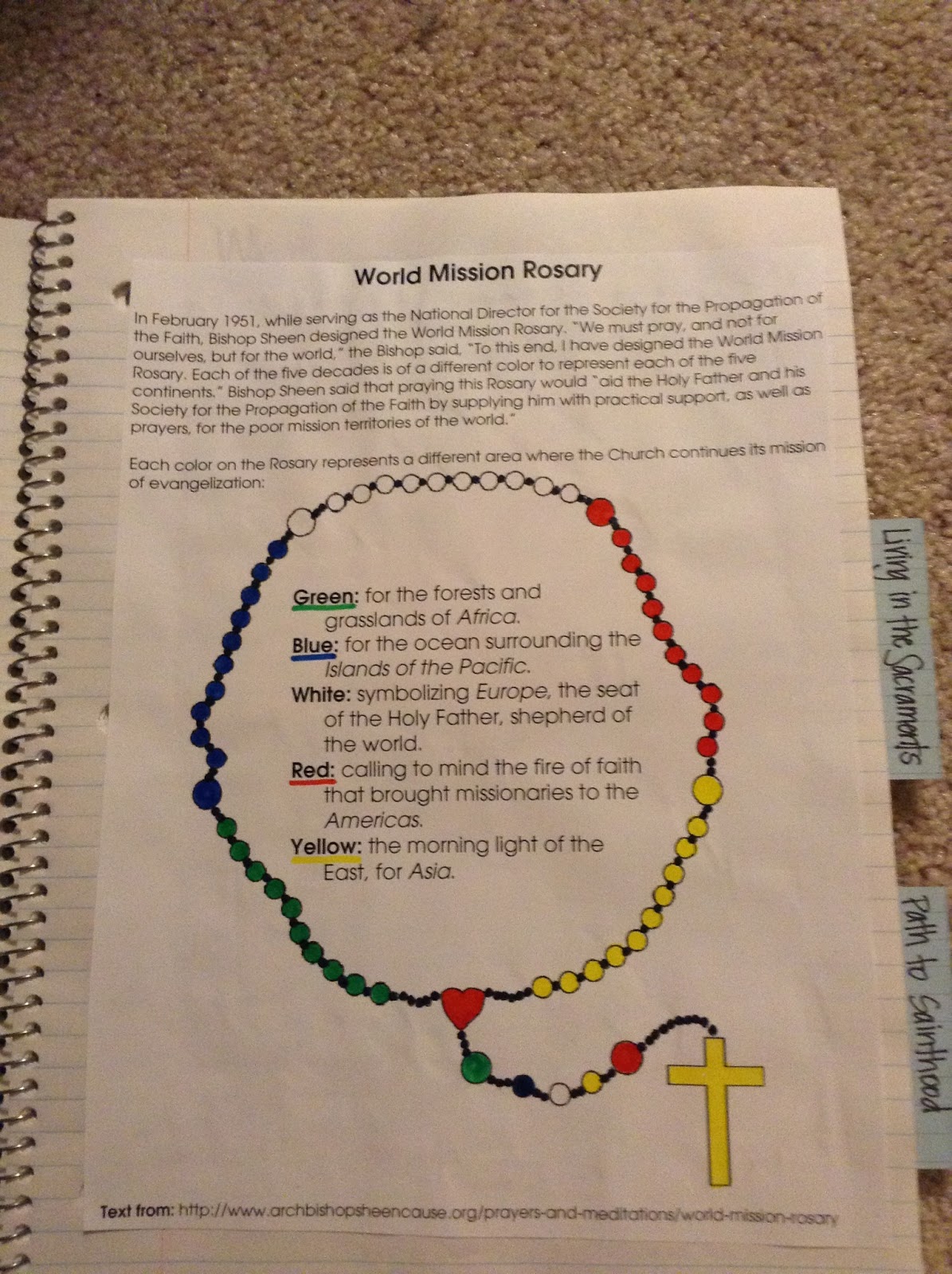 Look to Him and be Radiant: World Mission Rosary