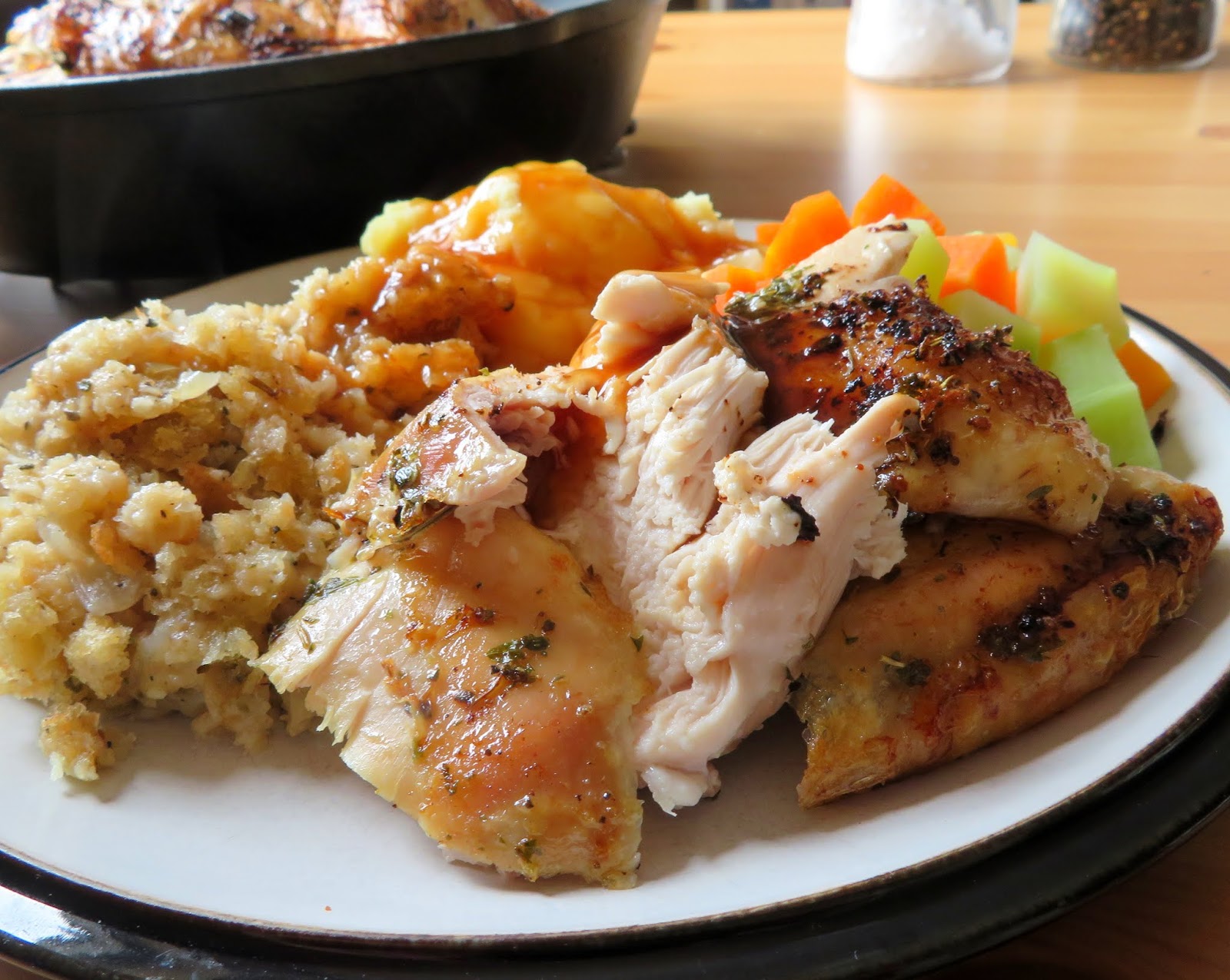 Roasted Spatchcock Chicken | The English Kitchen