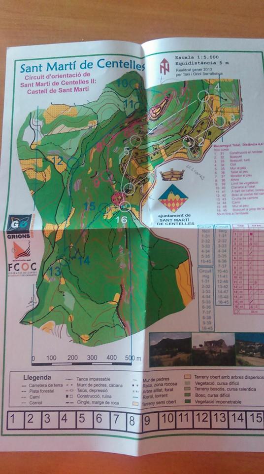 CURSAS de Manu en BTT, run y Orientación: Castell de Sant Martí de ...