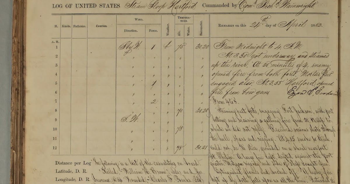 Delmar Historical And Art Society: Navy Log Books