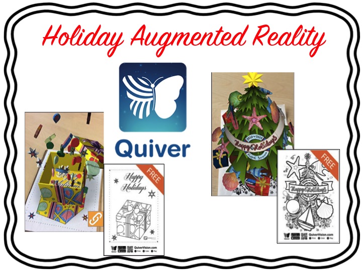 Fabulous 5th Grade Fun: Augmented Reality - Quiver & Holiday Writing