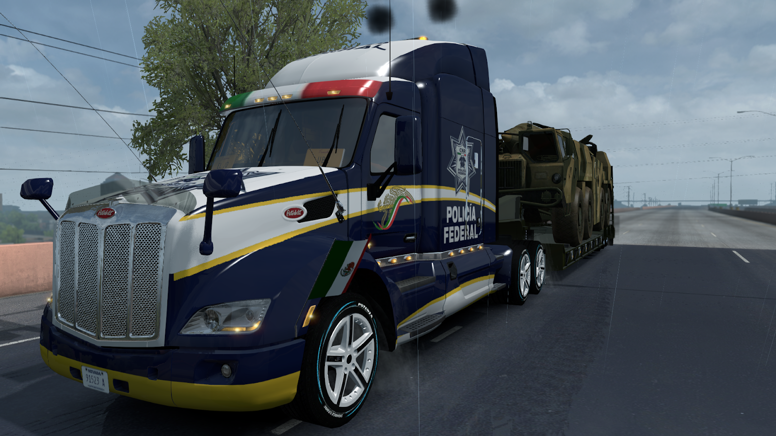 A.T.S. Latino Mods.: SKIN POLICIA FEDERAL T680 Y PET 579