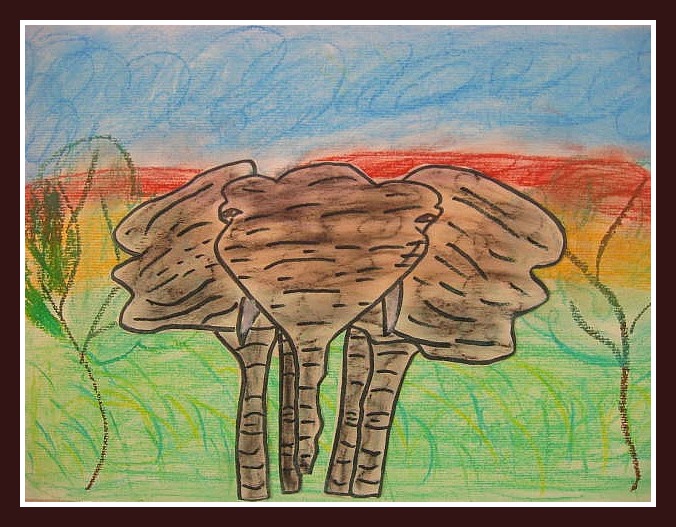 MaryMaking: Paper Bag African Elephants