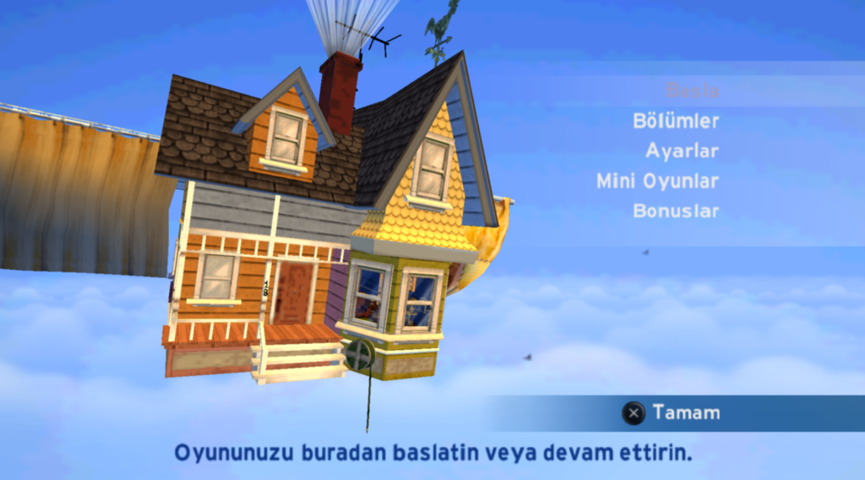 Disney Pixar UP - PSP - %100 Türkçe Çeviri - Soner Çakır TR Yamaları