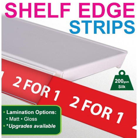 Betterprinting: Shelf print for point of display