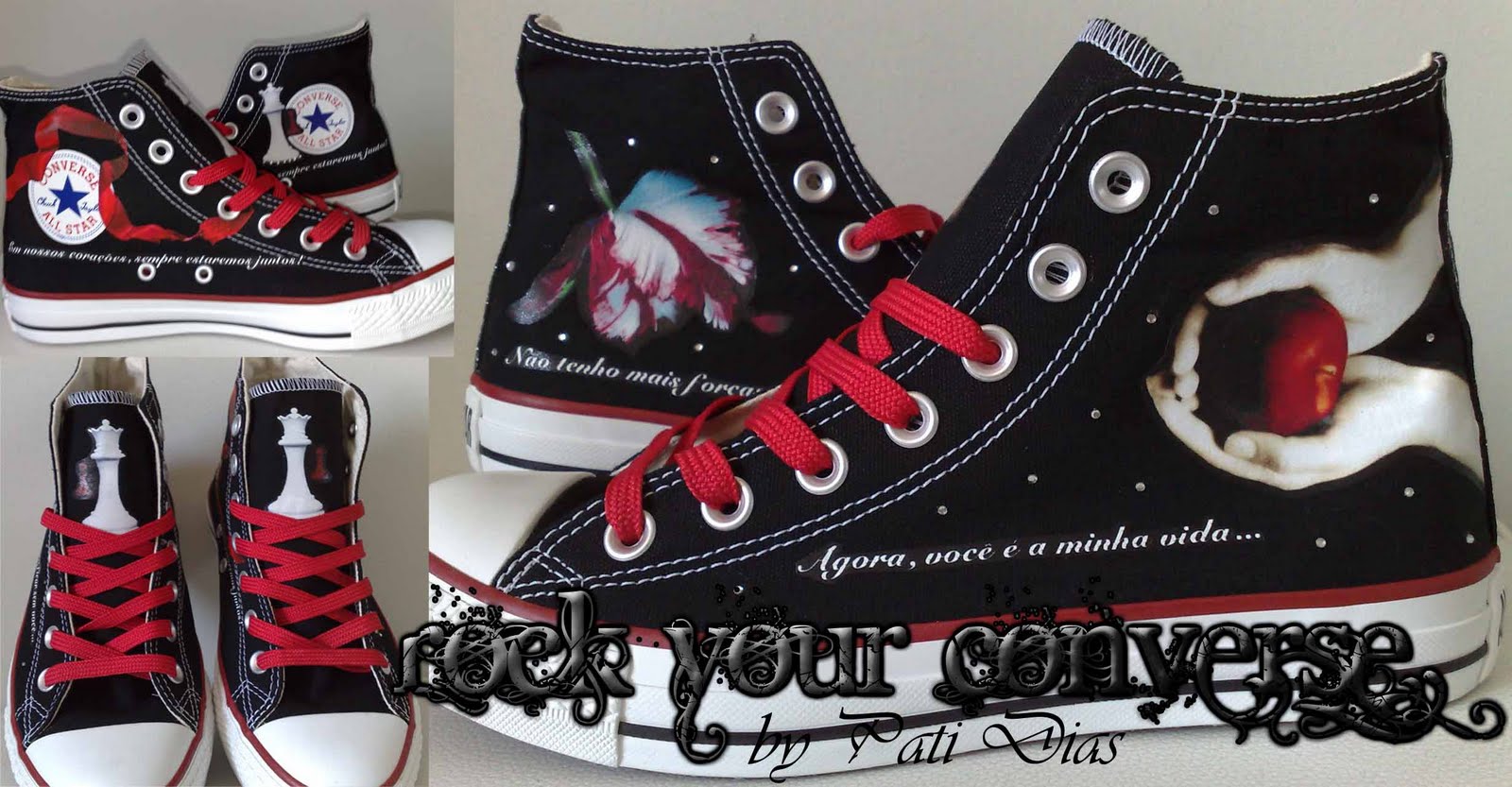 Converse All Star Customizado - Rock Your Converse!: Twilight Saga ...