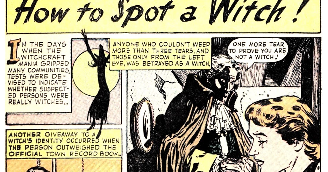 THE HORRORS OF IT ALL: How to Spot a Witch!