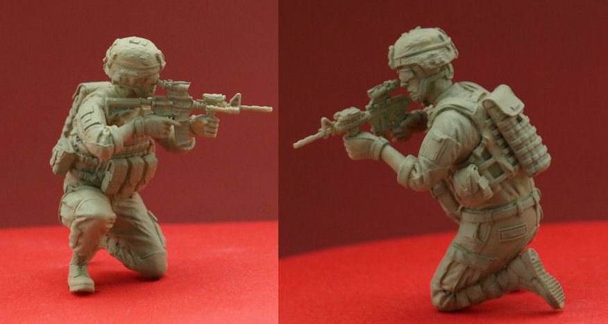 Airborne Miniatures: 1:35 scale figures