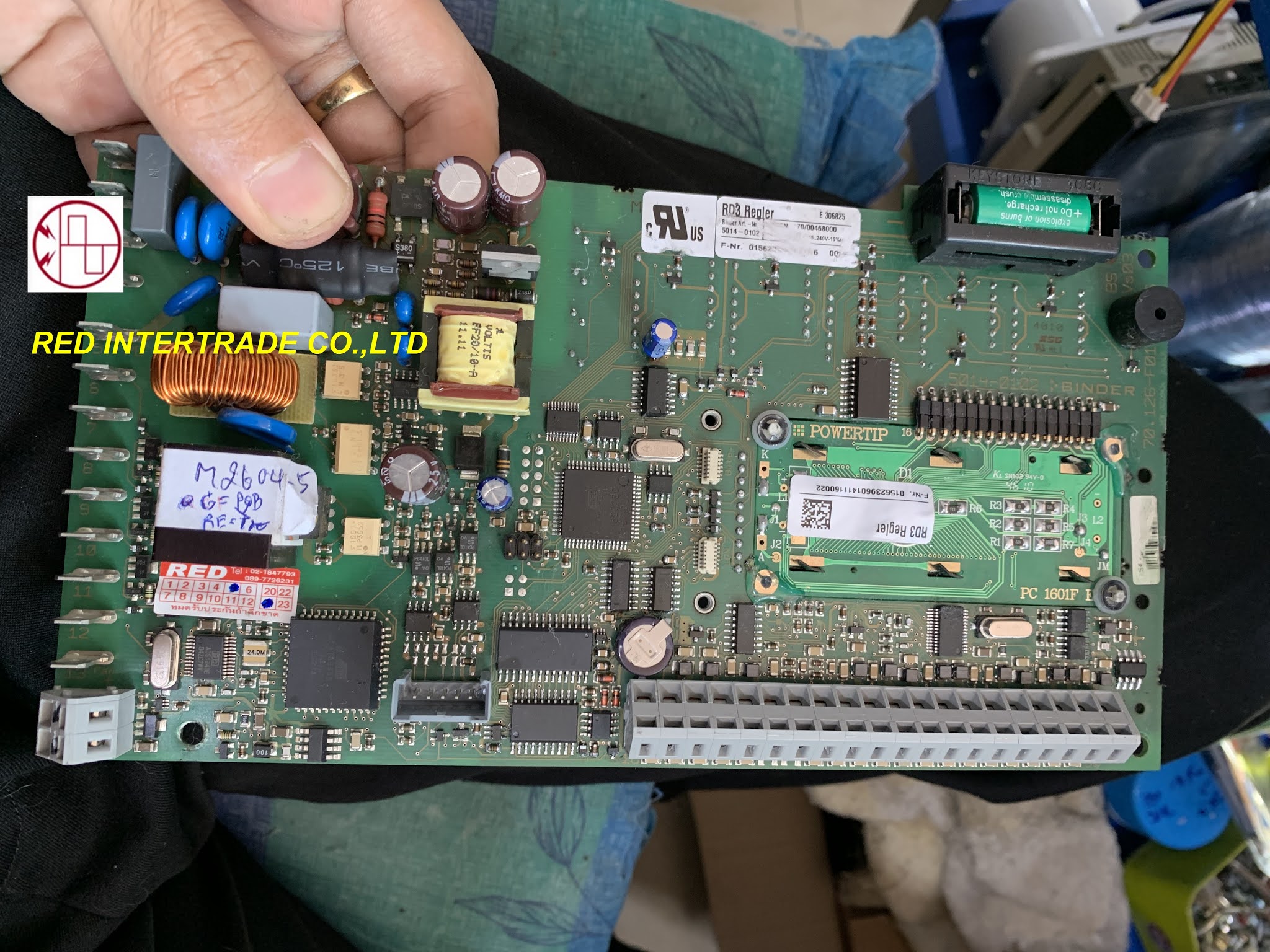 รับซ่อม board electronic RD3 Regler no power เปิดไม่ติด ทดสอบ ok ครับ