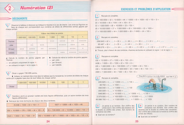 Manuels anciens: Eiller, Math et calcul CM2 (1988)
