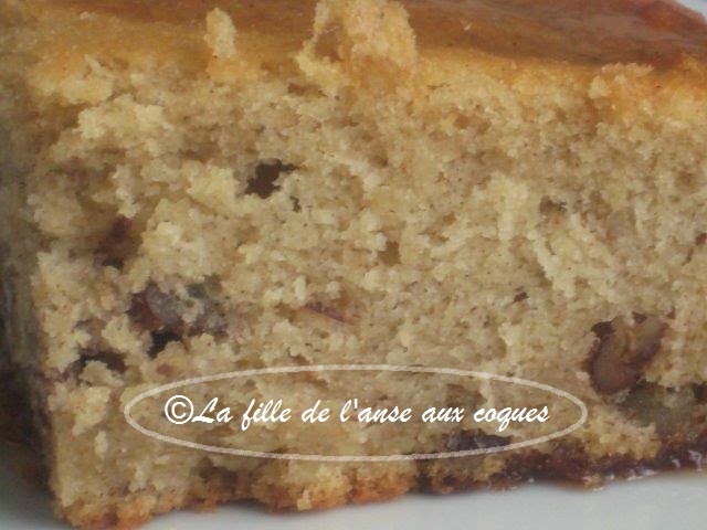 La fille de l'anse aux coques: GÂTEAU AUX BANANES, ÉRABLE ET PACANES