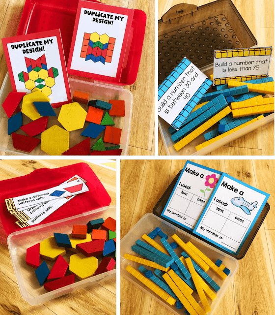 How to Use Morning Tubs When You Can't Share Manipulatives | Hanging ...