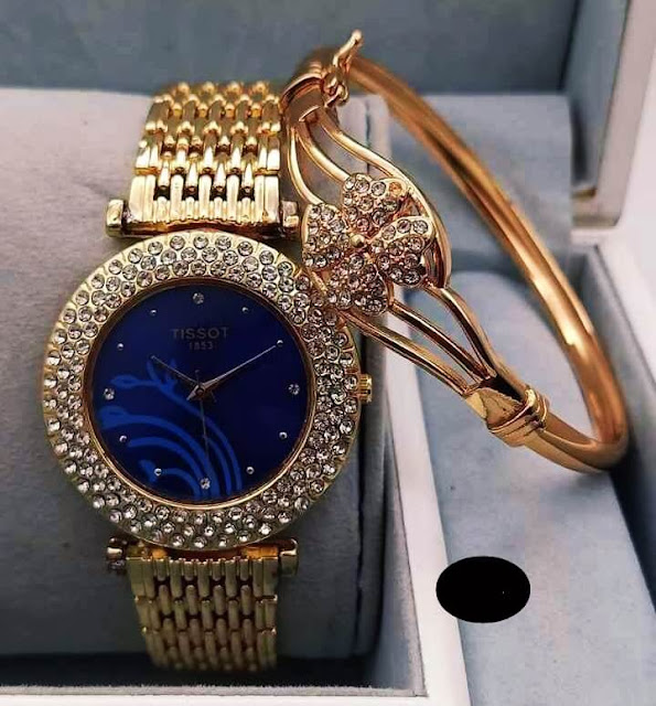 Watch And Bracelet Combo Images For Girl