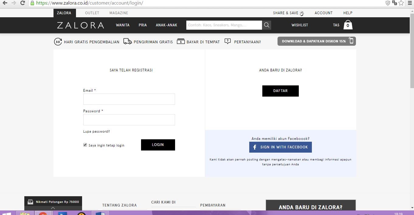 amaliafatham: ANALISA WEB ZALORA