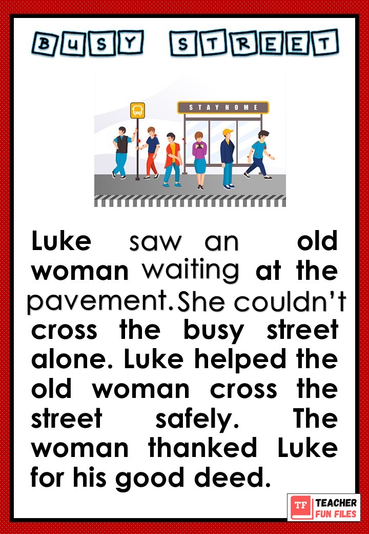 Teacher Fun Files: Short Reading Passages for Kids