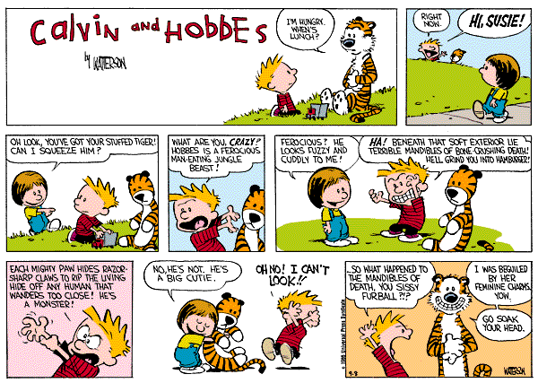 Elementary Teacher Files: Freebie-Infer With Calvin and Hobbes