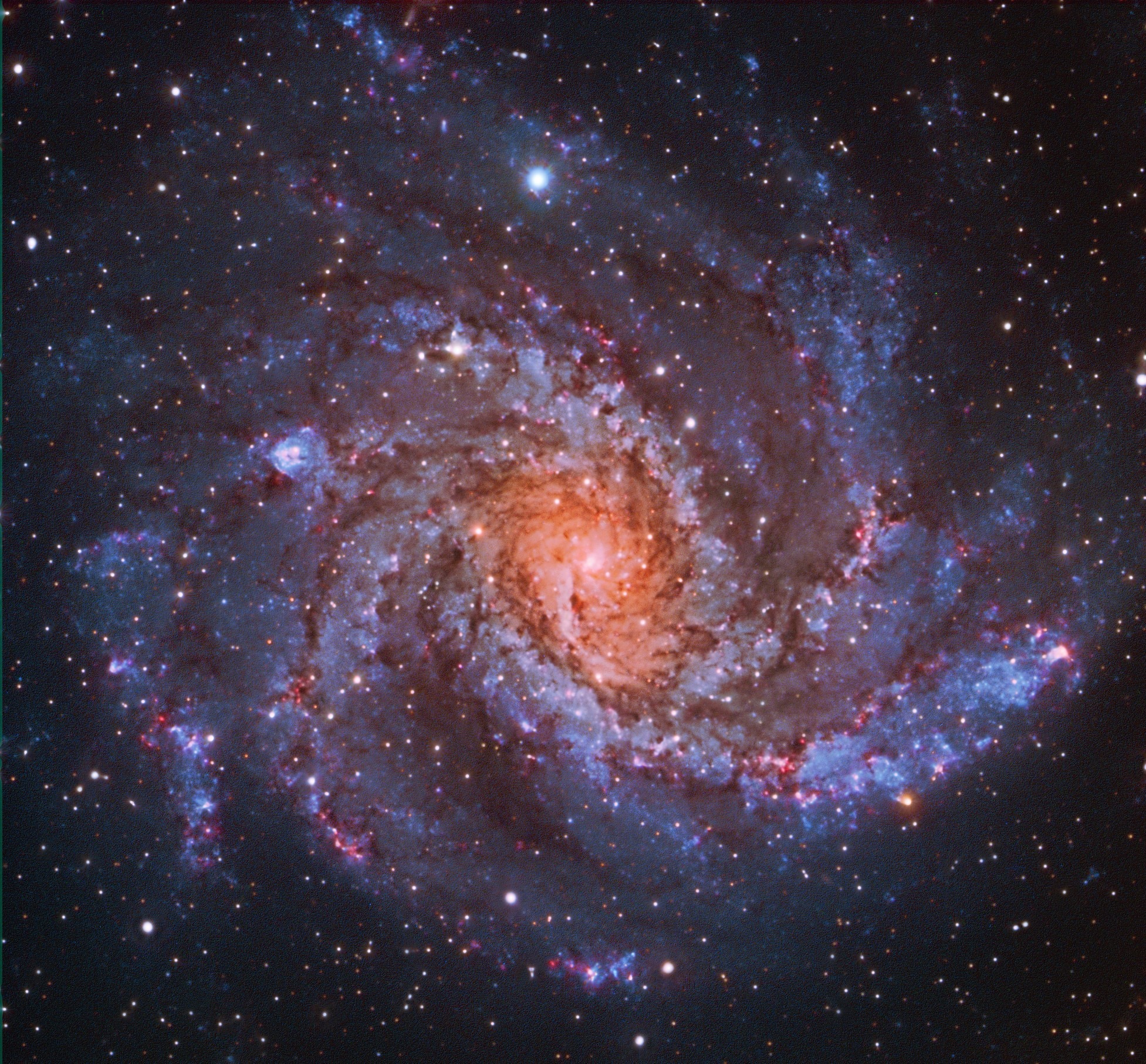 Fireworks Galaxy ~ FreeAstroScience.com
